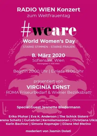 Starke Künstlerinnen singen am Weltfrauentag