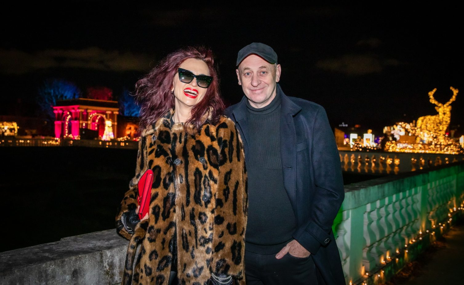 Tunnelblick im Lichterpark beim Schloss Schönbrunn