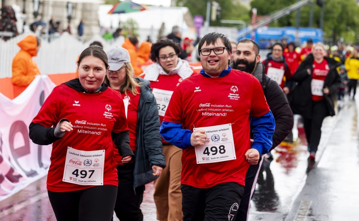 Inclusion Run Läufer trotzten Wind und Wetter beim VCM